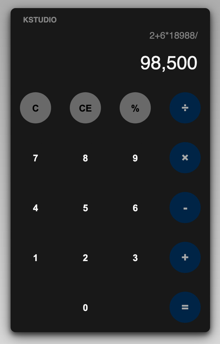 GitHub - docTrK/Kalculator: A designer calculator made with javascript, css and html.