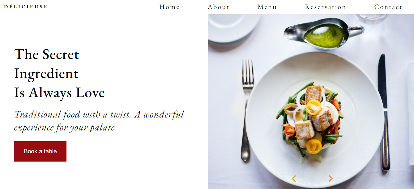 GitHub - Loes75/RestaurantProject: Sitio web restaurante