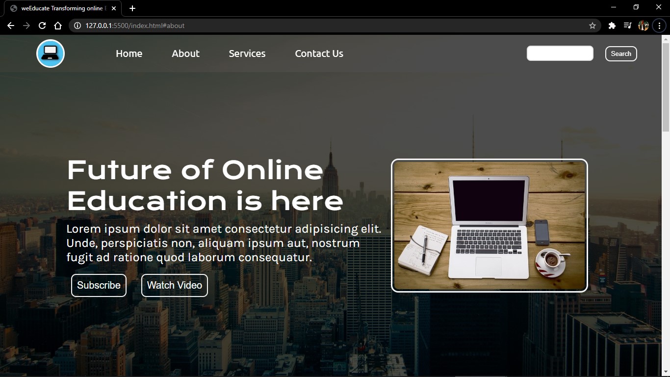 GitHub - jatibansaljb2001/responsiveEducationWebsite: This is template ...