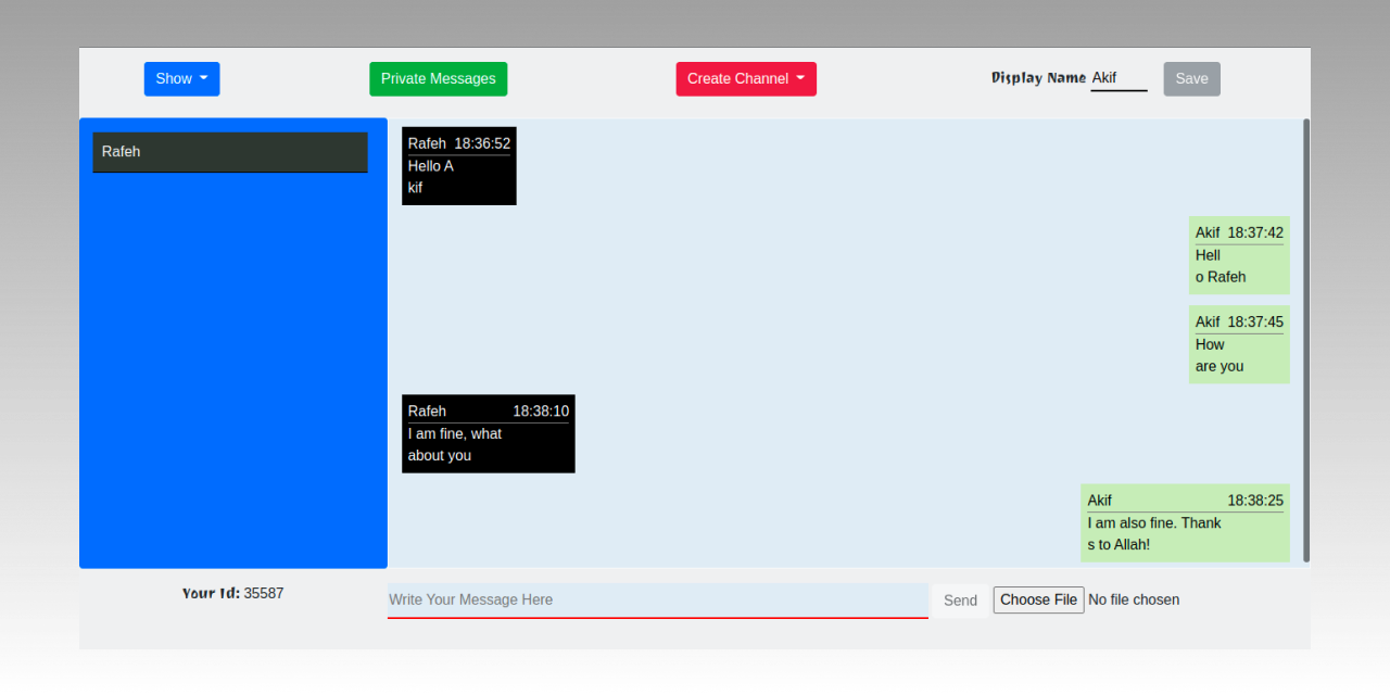GitHub - MuhammadRafeh/real-time-chatting: Real time chatting is a Flask based web app where 2 ...