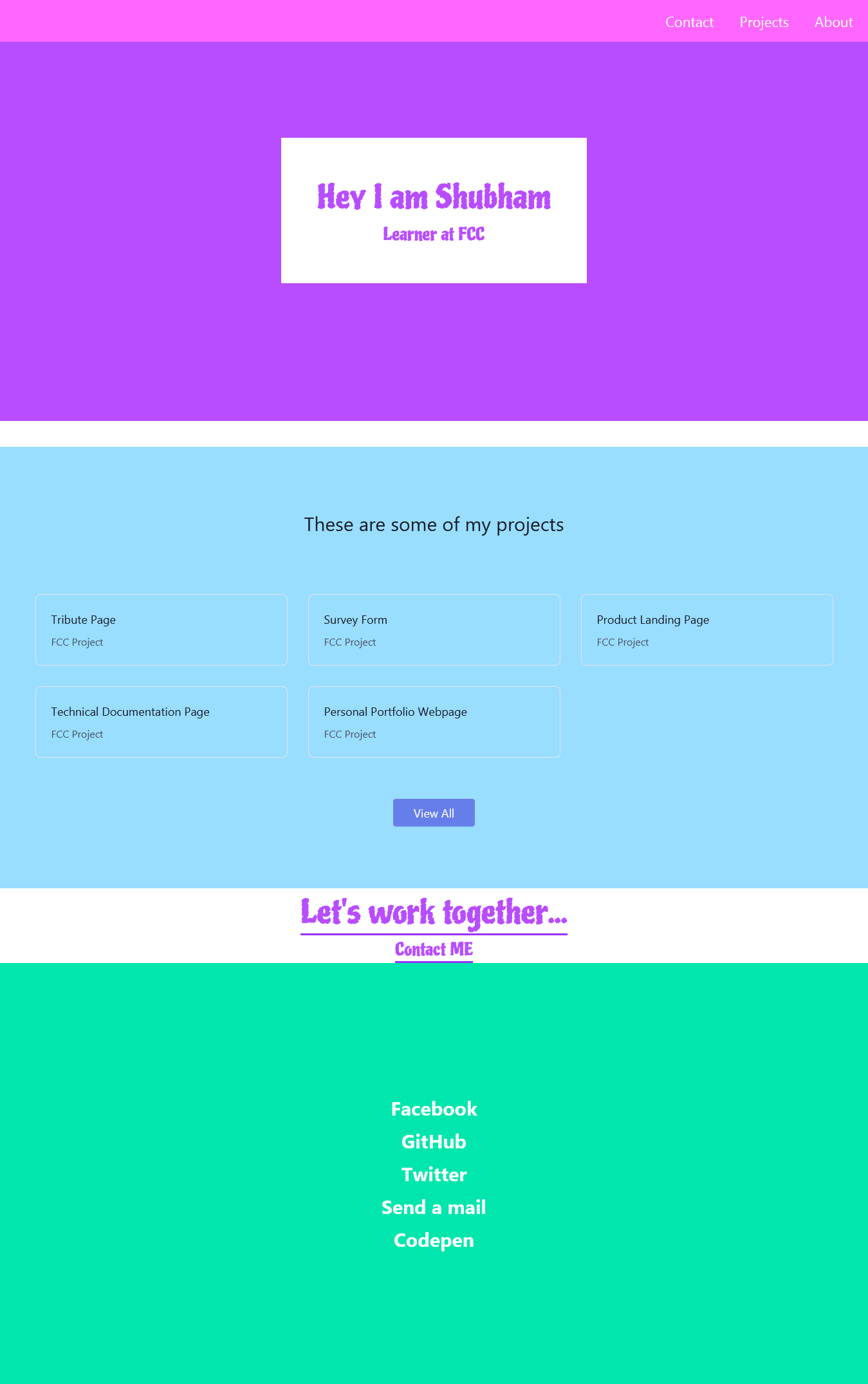 GitHub - brahmbeyond/portfolio: FCC project on web design