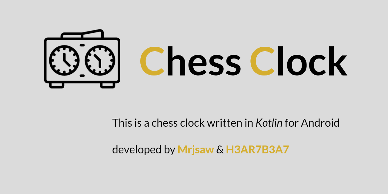 GitHub - Mrjsaw/ChessClock