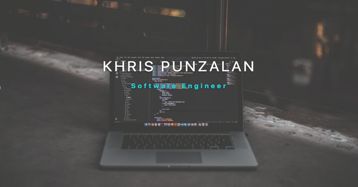 Github Khris22 Kp Portfolio Personal Portfolio