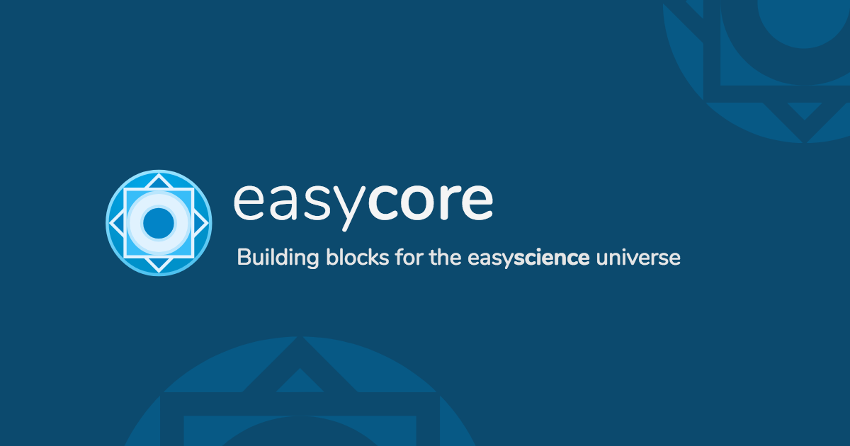 GitHub - easyscience/EasyCore: The building blocks for science ...