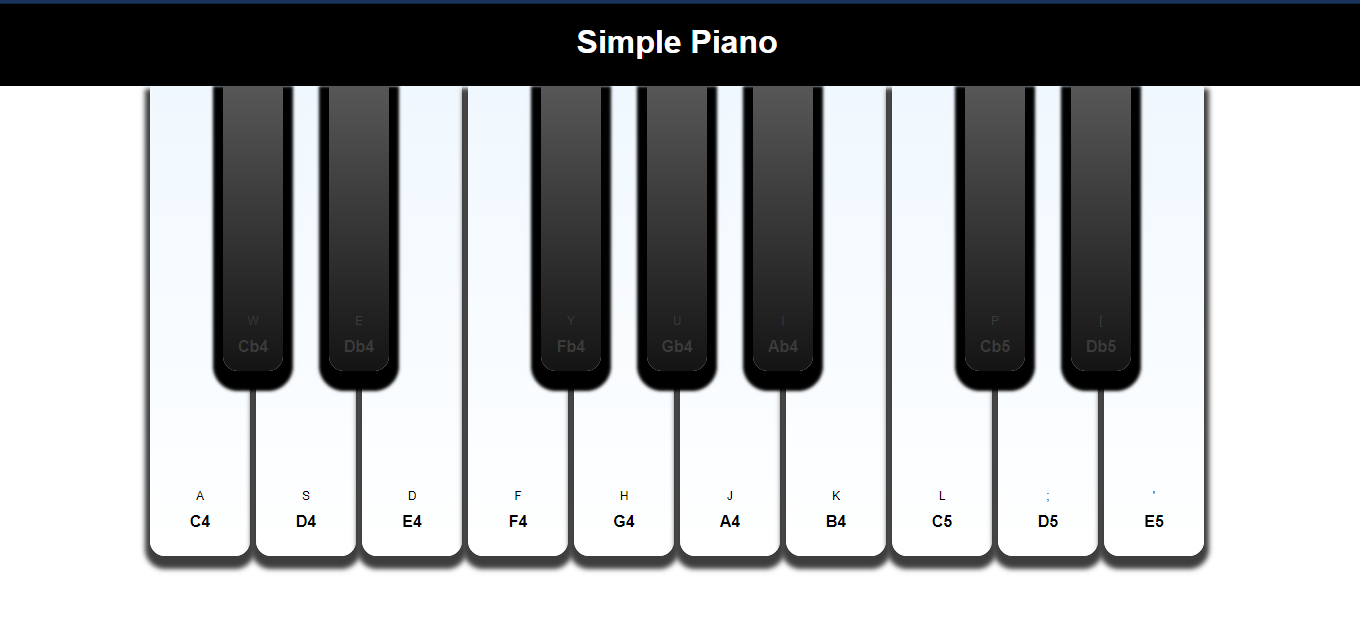 GitHub - adilrabid/simplepiano