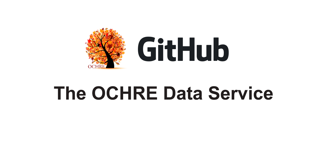 GitHub - MillerPr/ochre_web_template: Open resources for working with data published from the ...