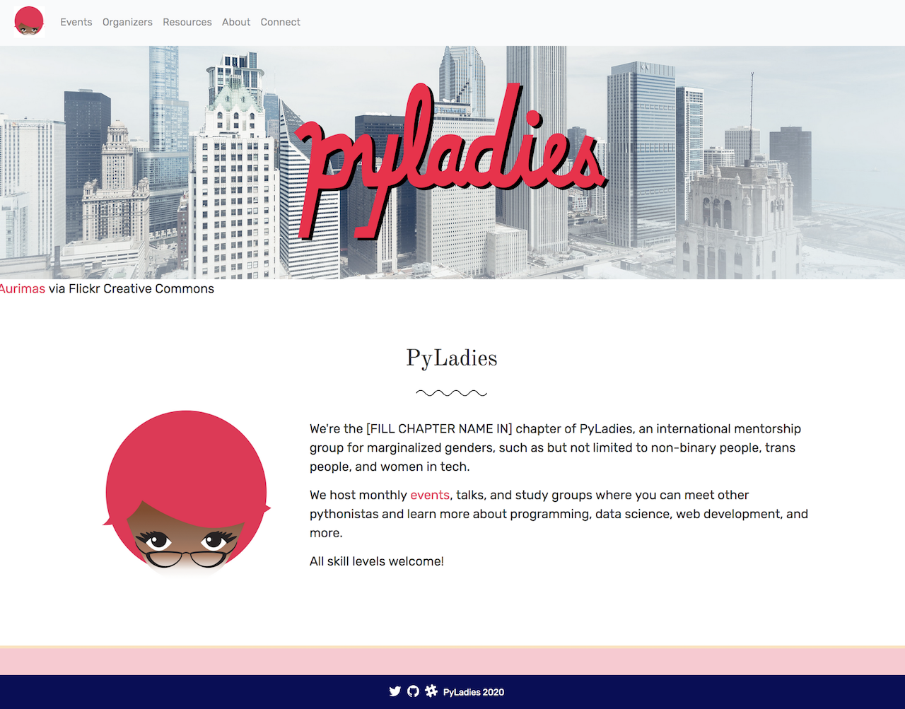 GitHub - pyladies/netlify-website-template: Example of PyLadies Website theme powered by using ...