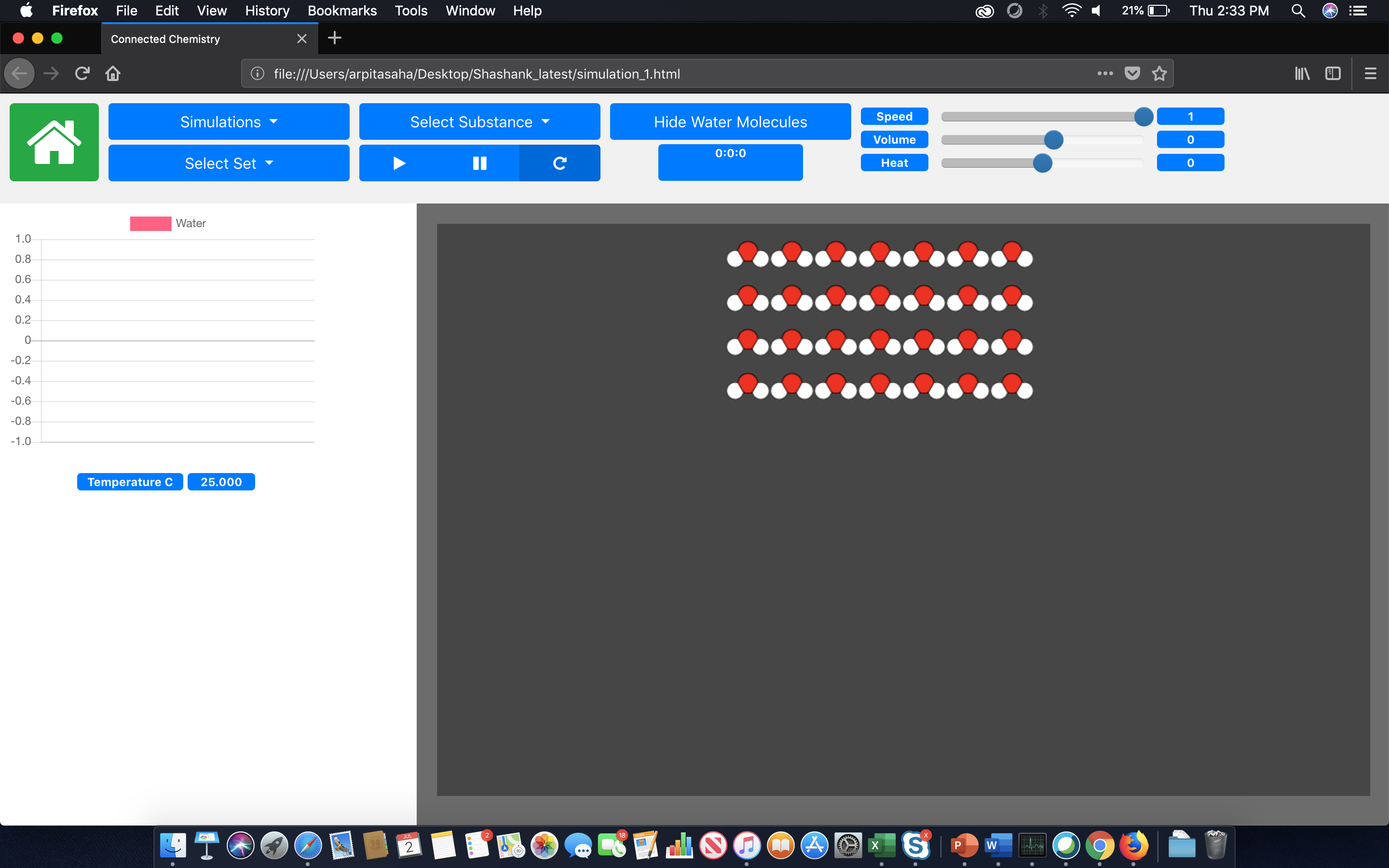 GitHub - arpitabksaha/ConnChem_Sims: Chemistry Visualization simulator using D3.js, Matter.js.