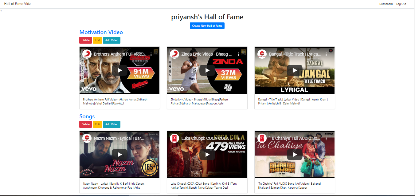 GitHub - priyansh18/Hall-of-Fame-Vidz: It is a basic project in which a user can create a hall ...