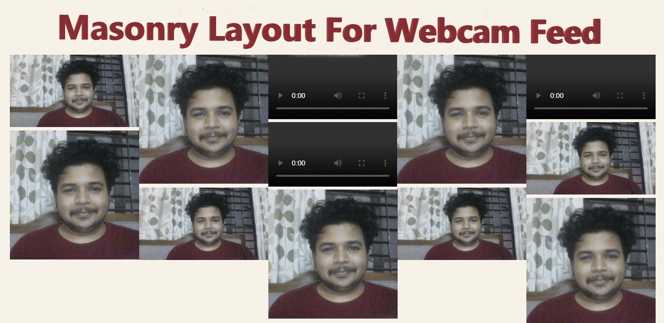 GitHub - mytaison/webcam-feed-in-responsive-grid: For multiple webcam ...