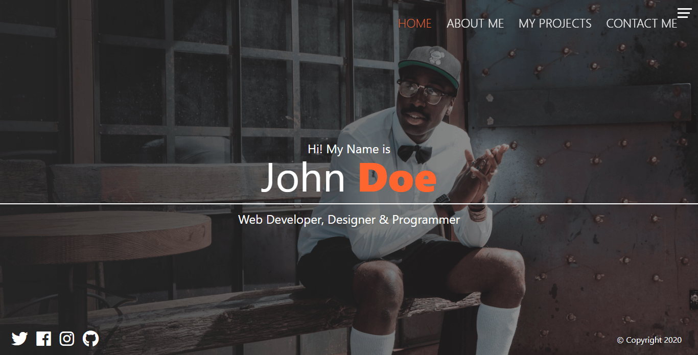 GitHub - Youtman/Dev-Portfolio-Template: This is a Portfolio Website ...