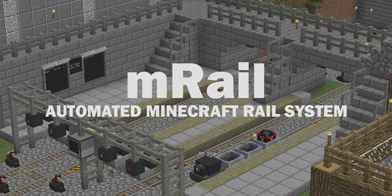 GitHub - minorDeveloper/mRail: A minecraft/railcraft automated train ...