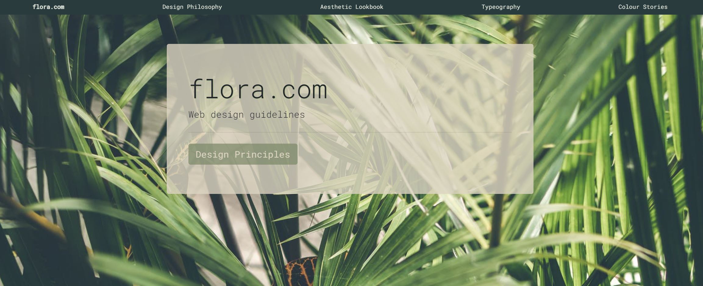 GitHub - TarrMarr/sampleDesignGuidelines: A sample website design ...
