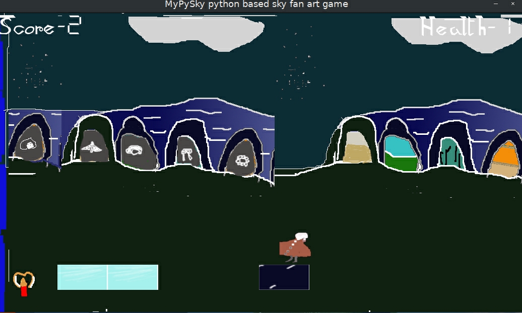 GitHub - mitradranirban/mypysky: Python game - playable sky fan art
