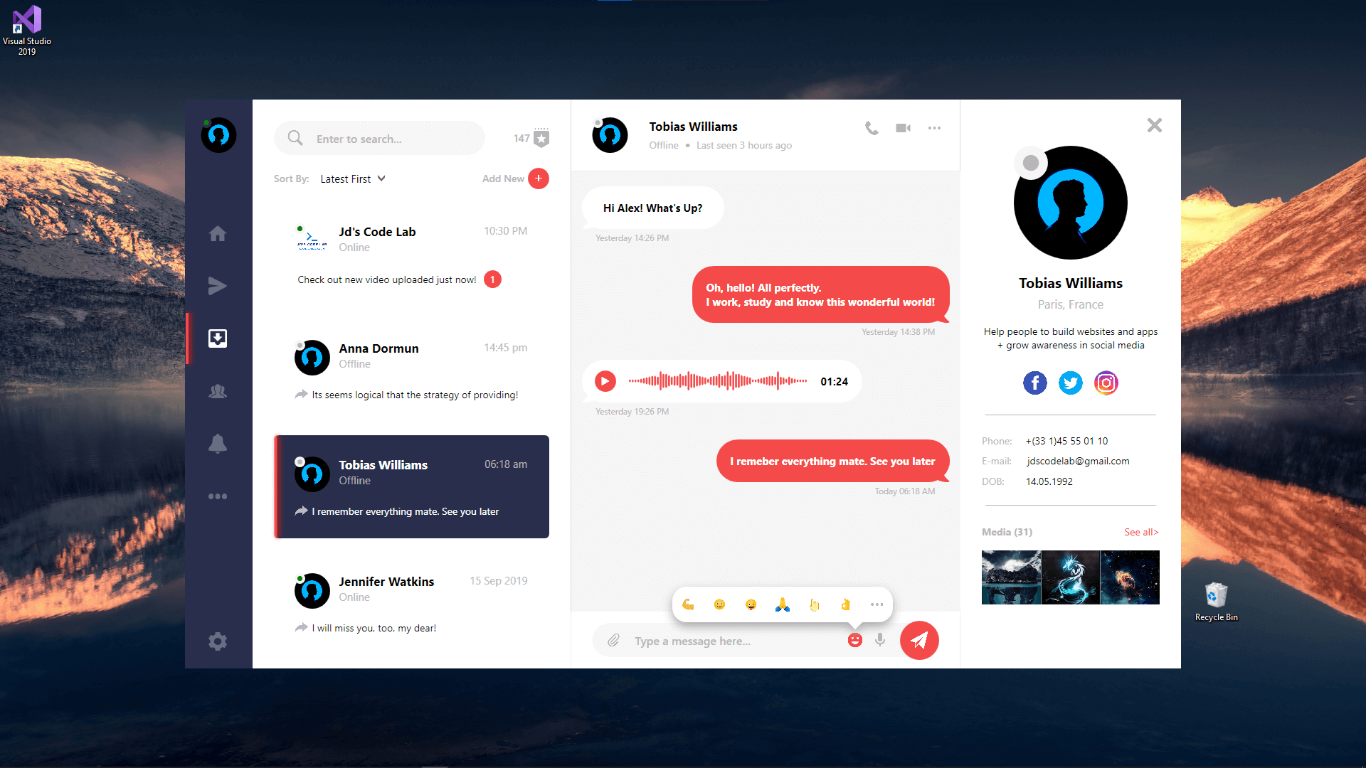 GitHub - jdscodelab/Chat-UI: https://www.youtube.com/playlist?list=PLe_Naf3_gfQn8j ...