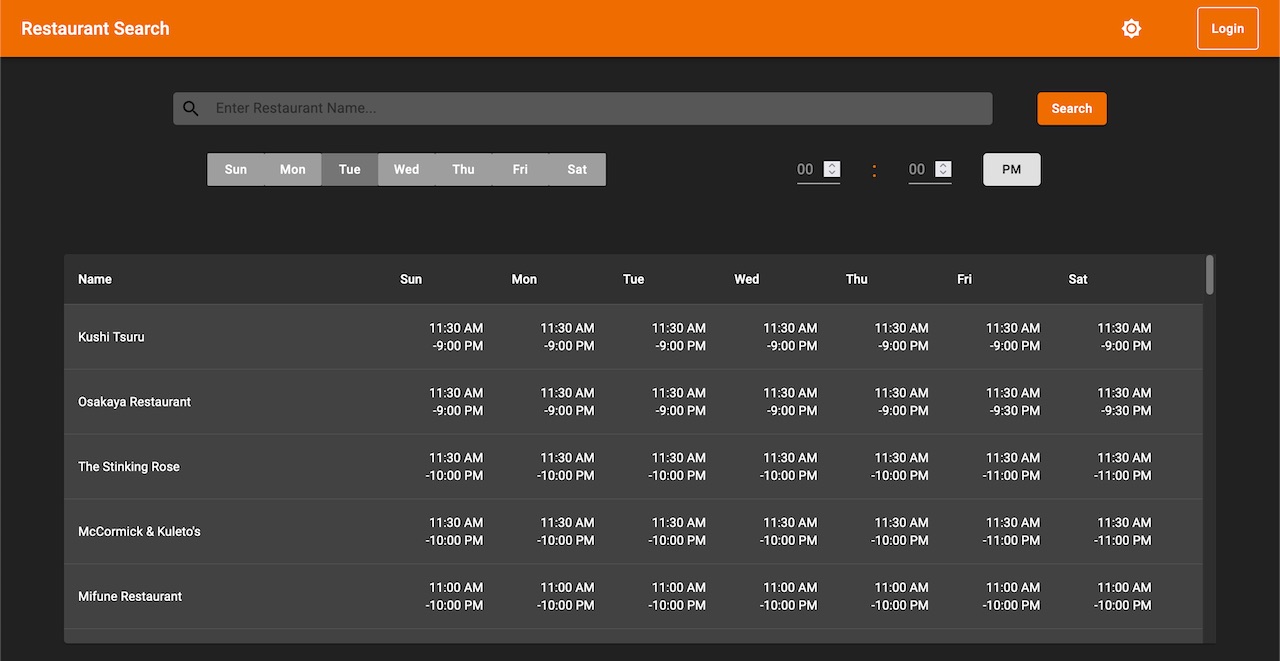 GitHub - lancehsu/full-stack-restaurant-search: Restaurant search web ...