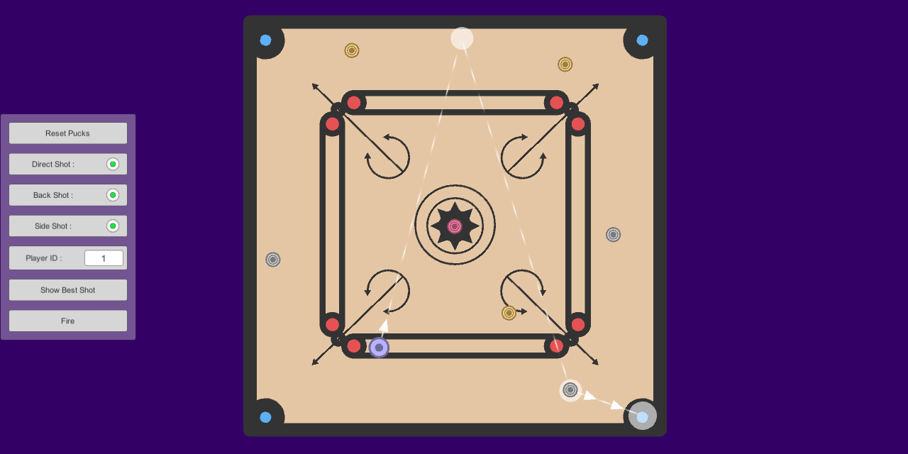 GitHub - AshwinMods/AI_CarromBoard: AI for Carrom Board game. That ...