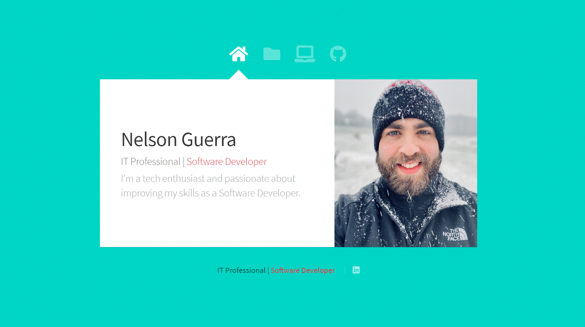GitHub - Nelson-Guerra-Tech/Software-Developer.Github.io