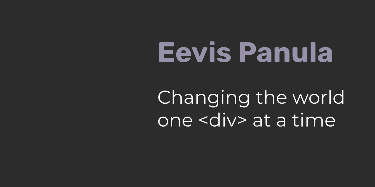 GitHub - eevajonnapanula/eevajonnapanula