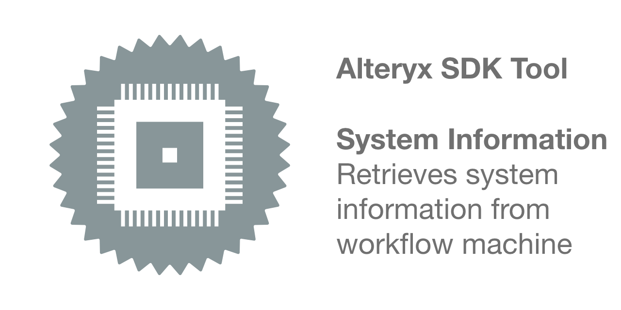 GitHub - bobpeers/Alteryx_SDK_SystemInfo: Gather system information ...