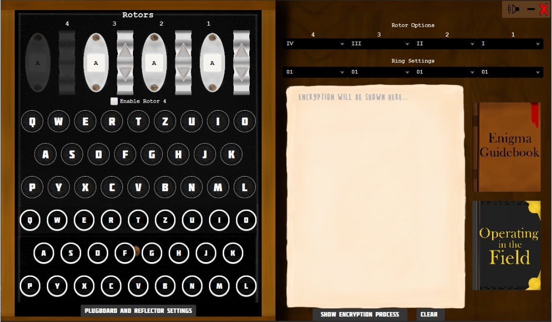 GitHub - Enchando/Enigma-Simulator: Enigma Simulator developed in Java ...
