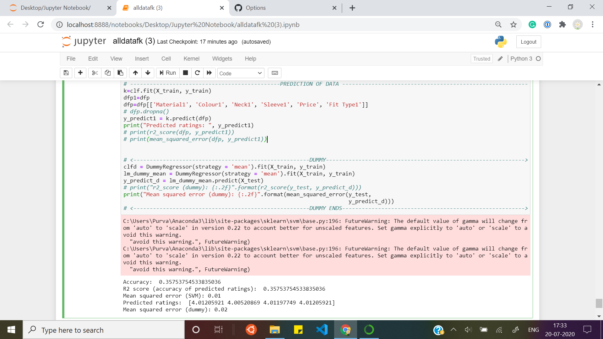 GitHub - purvag15/Fashion-Intelligence-Systems: It is a machine ...