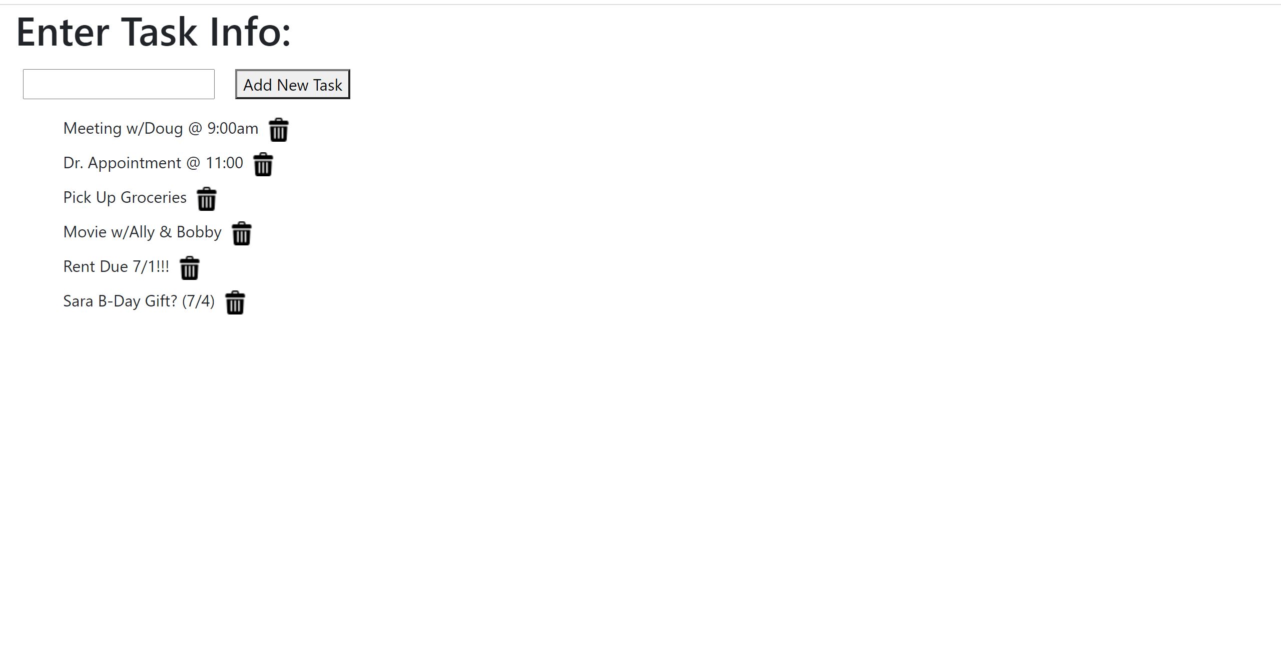 GitHub - AliviaK/TaskList: project 3