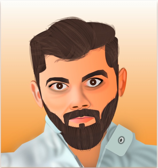 GitHub - Priyansh-Mishra/Pure-CSS-Artwork: Virat Kohli face with only ...