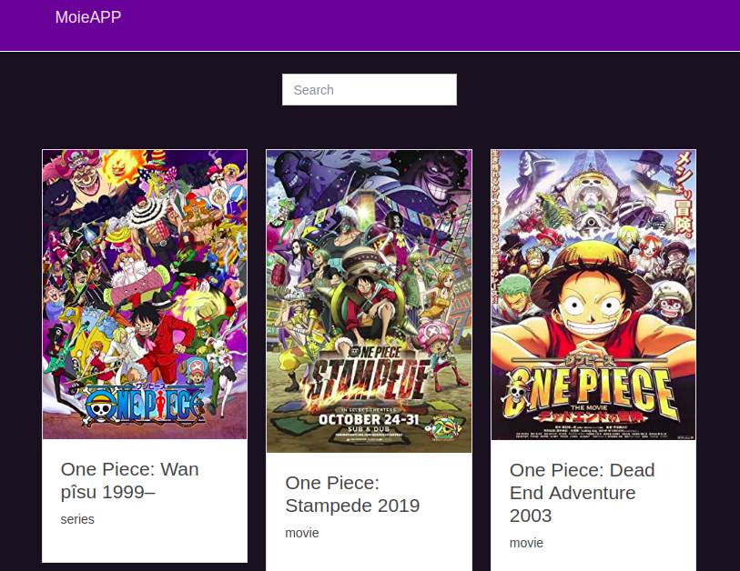 GitHub - byRedHunter/react-apiMovie: React App using webpack and an API ...