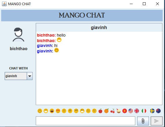 Github Black055 Mango Chat App Client Server Chat App