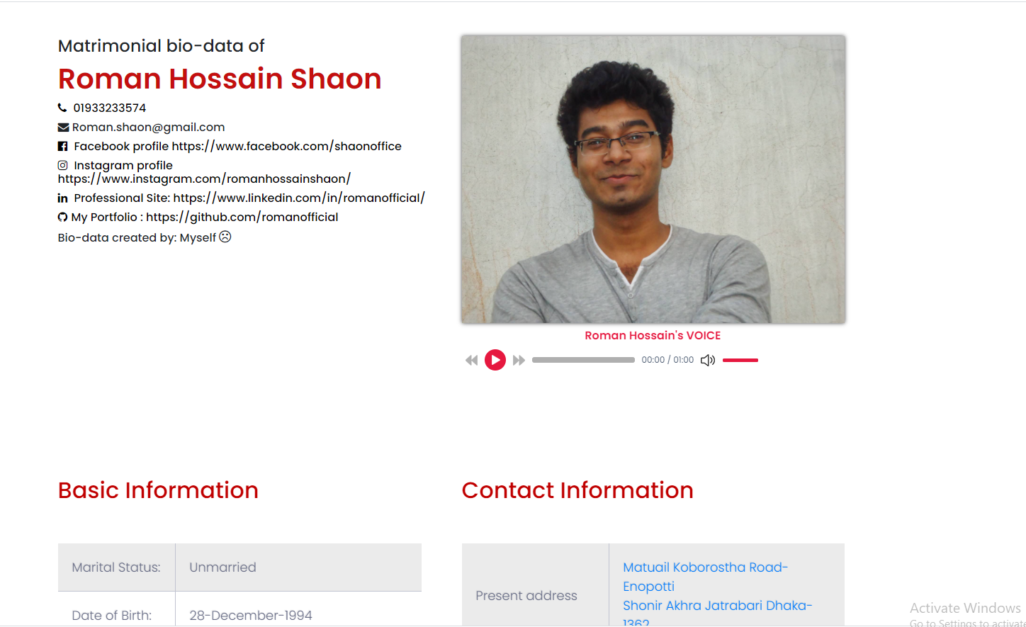 GitHub - AppServiceProvider/MatrimonialBiodata: Roman Hossain Shaon Matrimonial Biodata