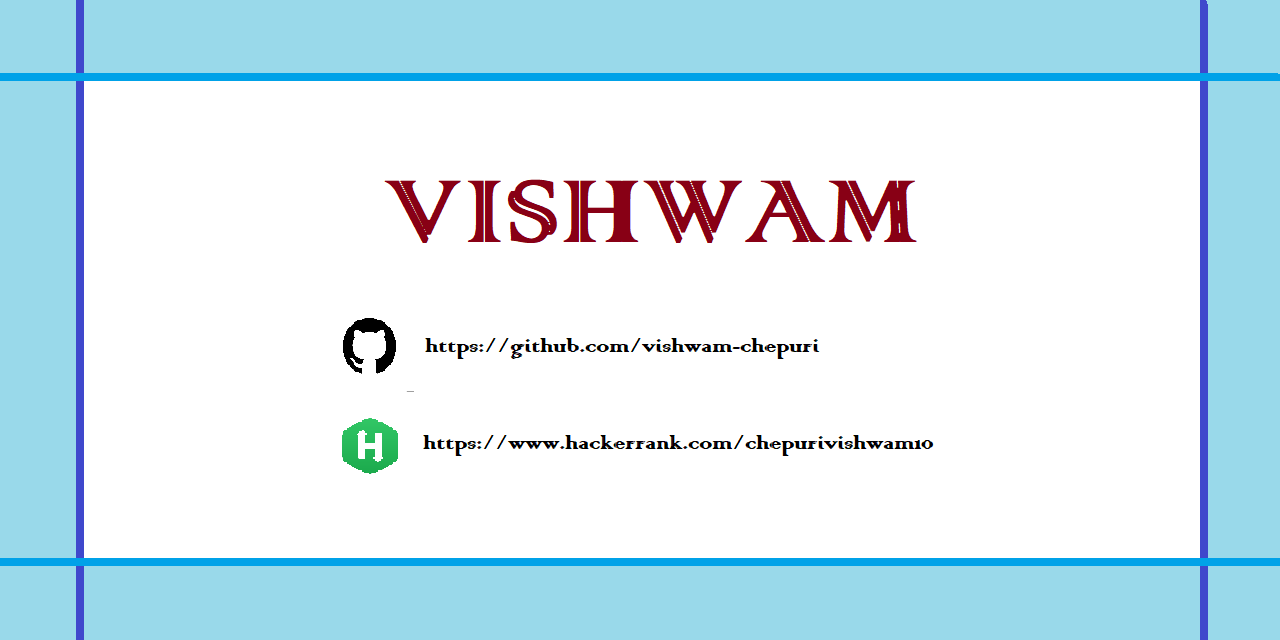 GitHub - vishwam-chepuri/vishwam-chepuri.github.io