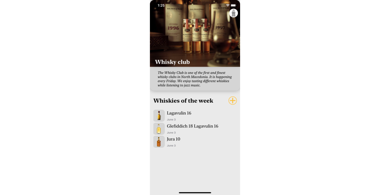 GitHub - Vilijan/WhiskyClub_Redux: Simple whisky catalog app build ...