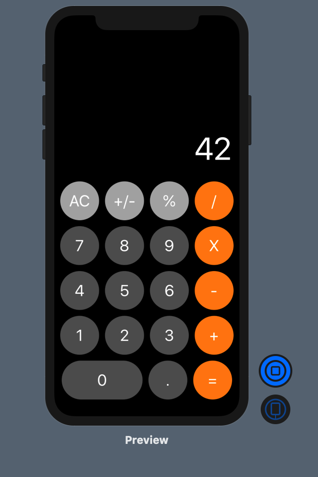 GitHub - ratnesh-stack/SwiftUI: iPhone Calculator