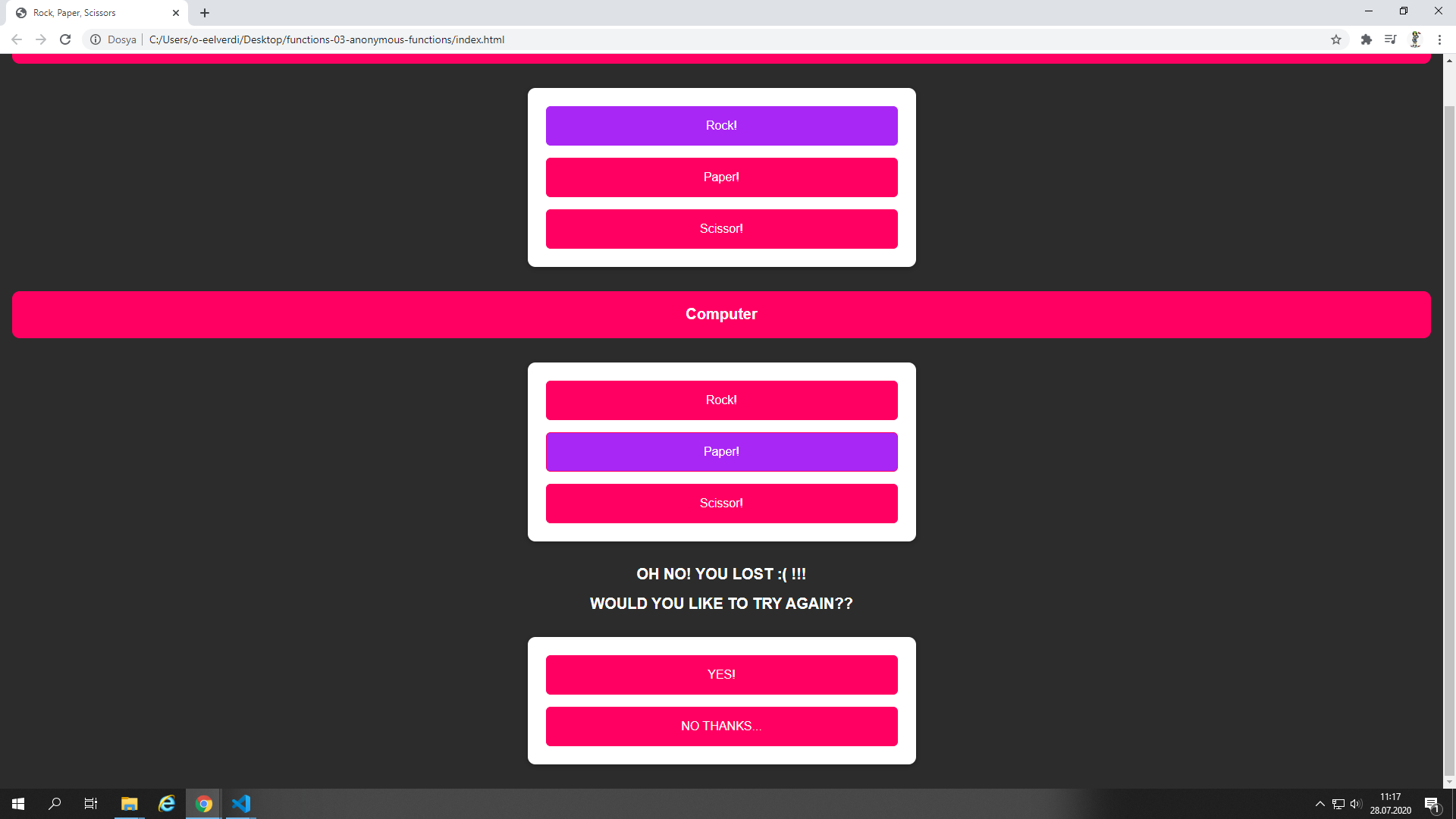 GitHub - ecenazelverdi/Rock-Paper-Scissor