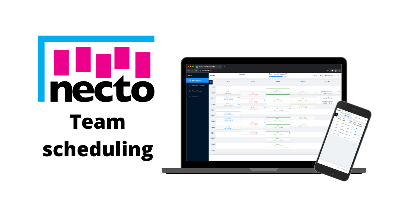 GitHub - hucki/necto: Appointment scheduling for teams in a health care environment