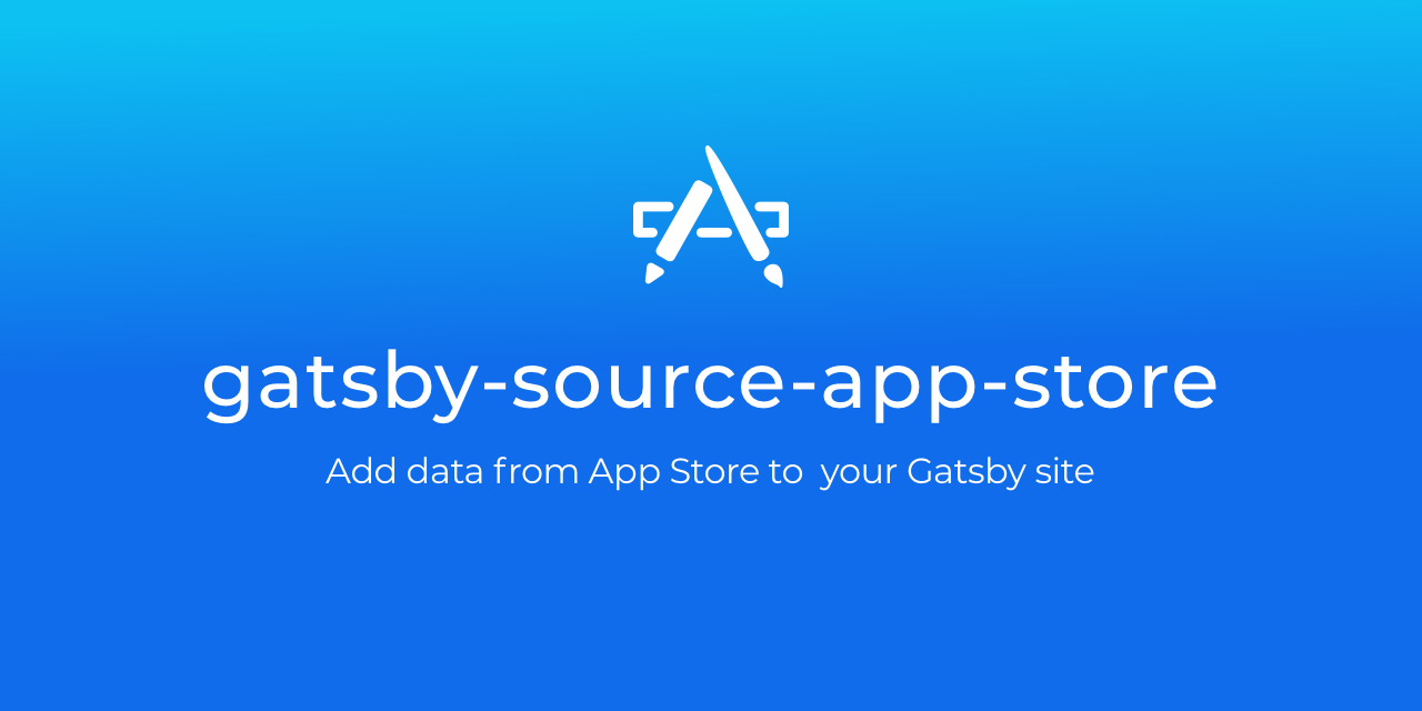 Github Plahteenlahtigatsby Source App Store Gatsby Source Plugin That Pulls Data From App 6239