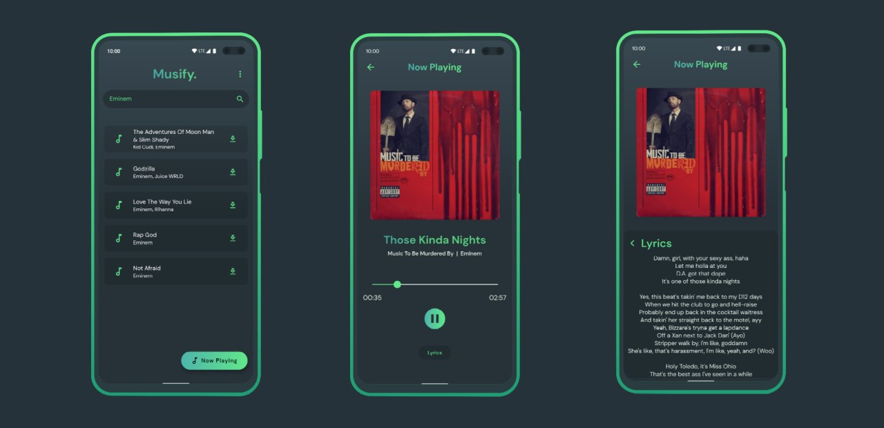 GitHub - Harsh-23/Musify: Music Streaming and Downloading app made in Flutter