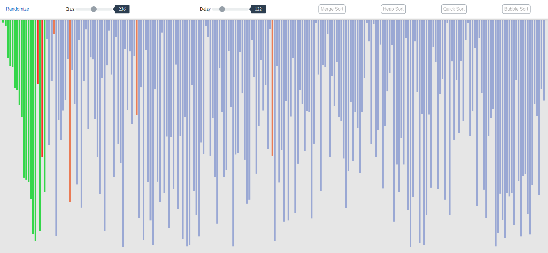 GitHub - ChadMcCaulley/SortingVisualization: A visual representation of the most common sorting ...
