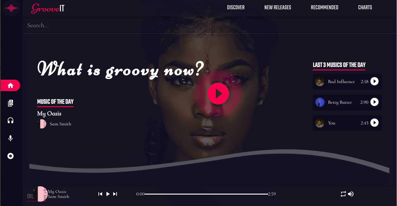 GitHub - adaorachi/Grooveit_capstone: This is a music app that pulls from the Deezer API where ...