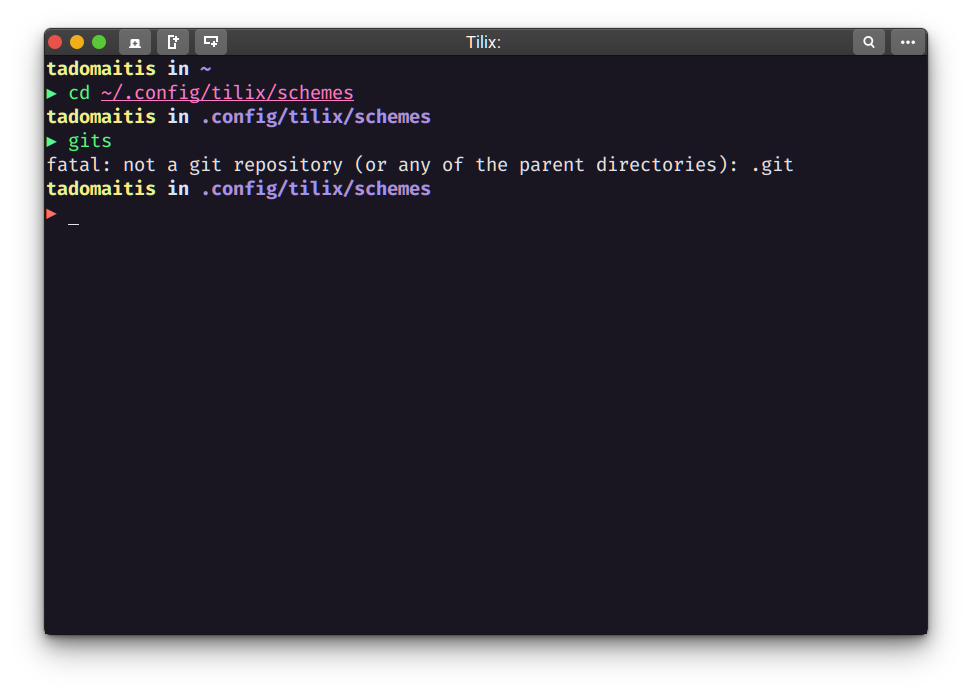 GitHub - tadomaitis/tilix-omni: A Dracula based dark theme for Tilix.