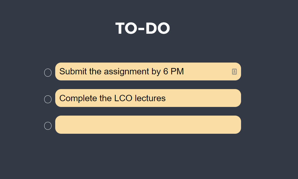GitHub - thisisutkarsh/todoapp: A todo website with a dark mode design. My first web site made ...