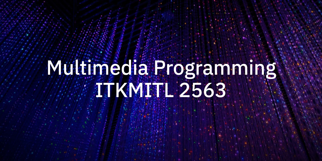 GitHub - ITKMITL-Multimedia/ITMP-2020