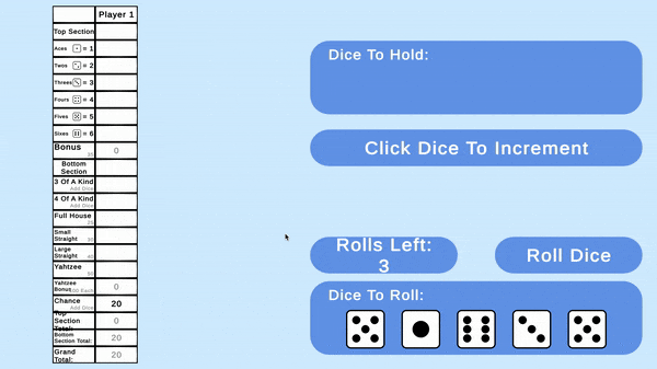 GitHub - MabzGamesStudio/Yahtzee: A Yahtzee game with an advanced AI and other fun options.