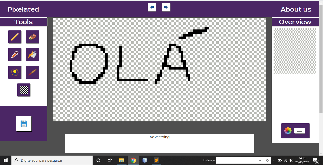 GitHub - Gabrielcefetzada/projeto-pixel-art: Projeto de uma plataforma ...