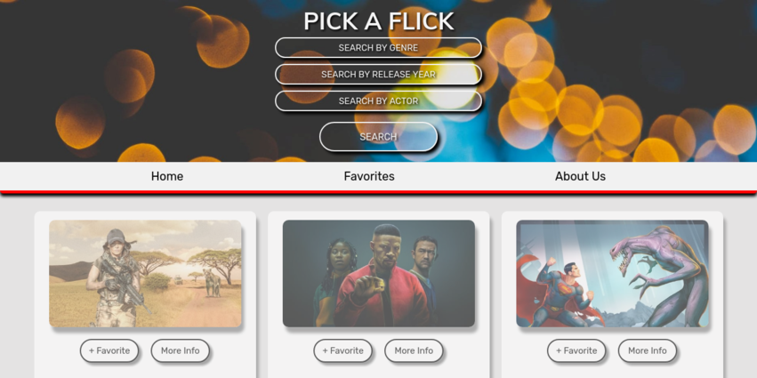 GitHub - armst209/Pick-A-Flick-Website