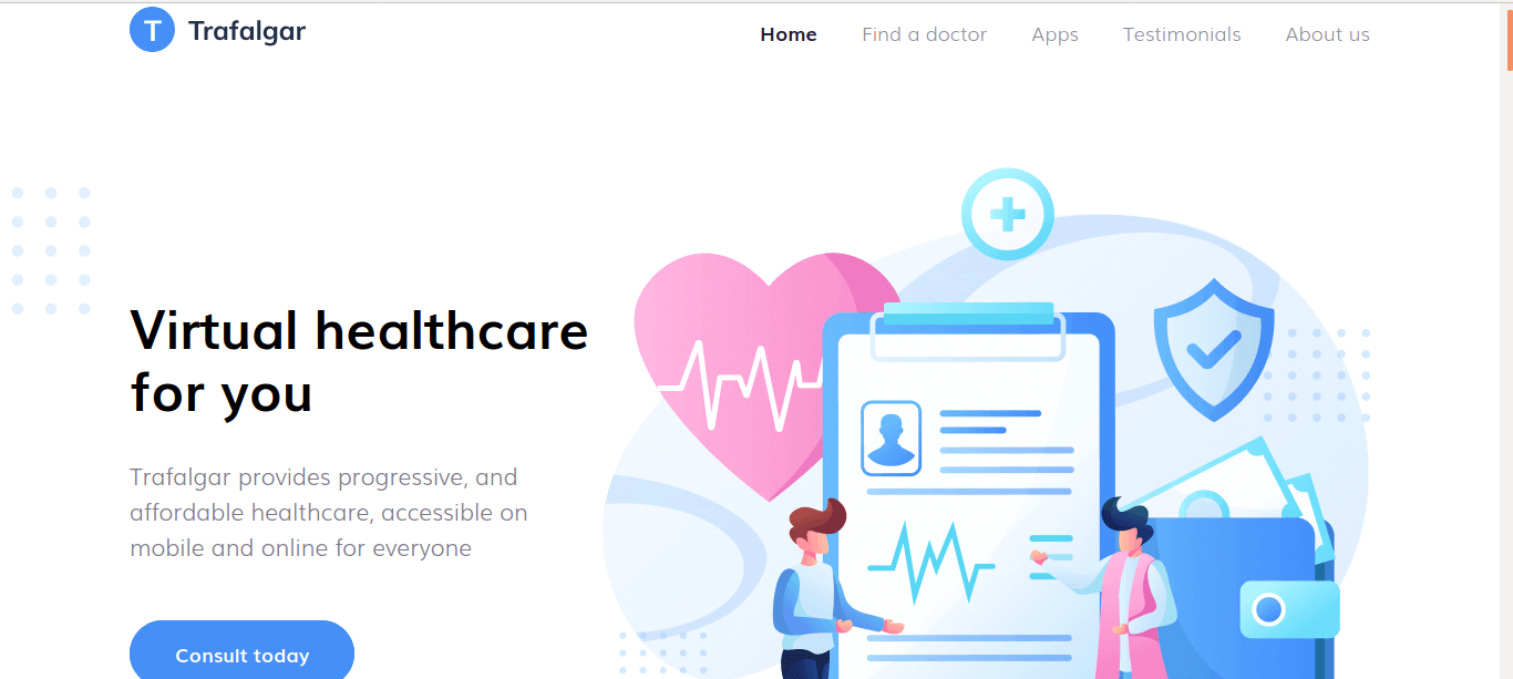 GitHub - akbarjondev/trafalgar: Amaliyot uchun tanlangan maket: trafalgar. Bir sahifali figma maket.