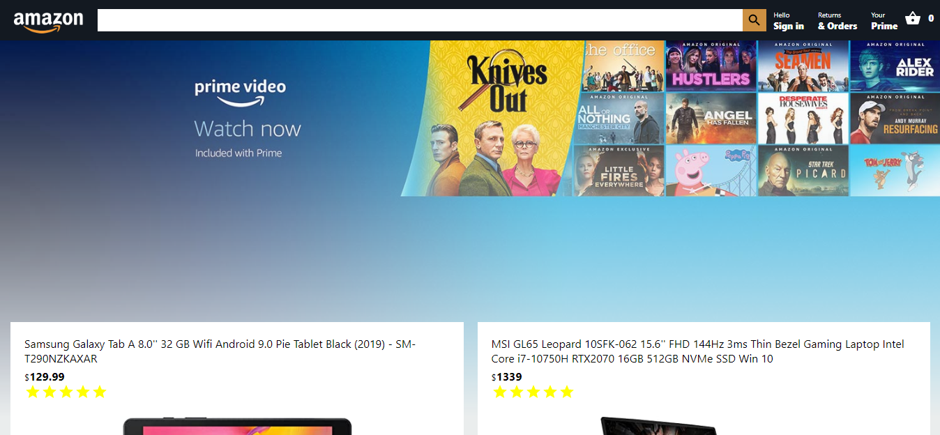 GitHub - MarwenBenTalebAli/amazon-clone: Une application web de vente ...