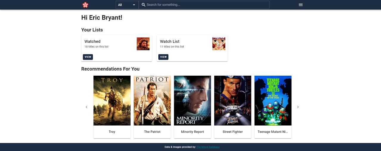 GitHub - Eric-Bryant/tmdb-movie-app-client
