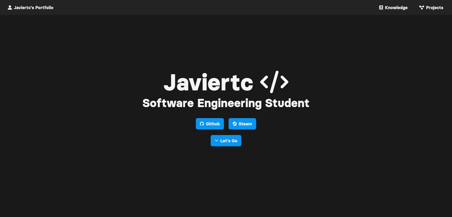 GitHub - thejaviertc/portfolio-javiertc: This is my Portfolio, where I ...